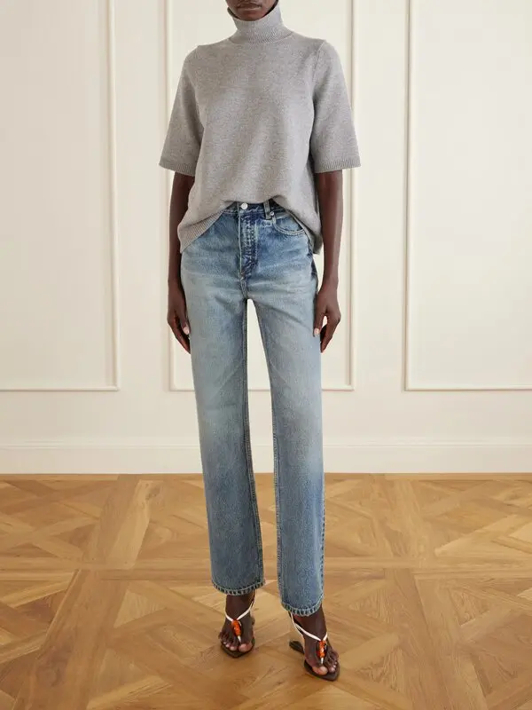 Alaïa High-waist Straight-leg Jeans