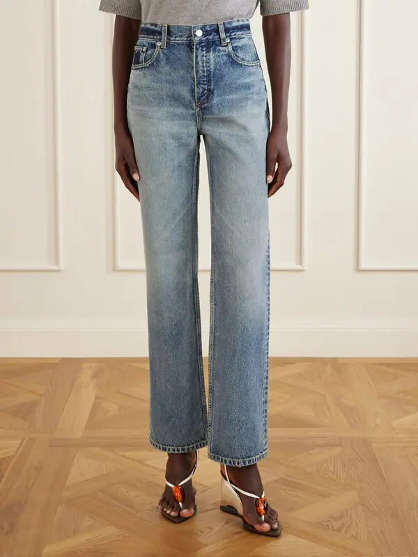 Alaïa High-waist Straight-leg Jeans