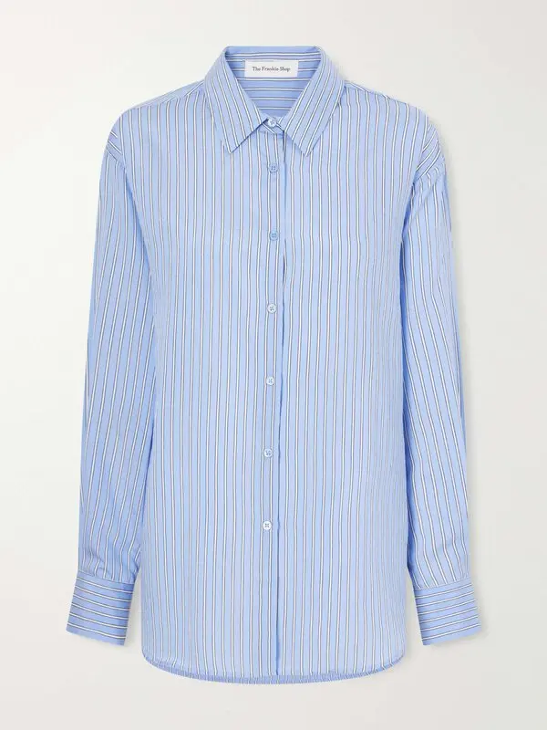 THE FRANKIE SHOP Peri Oversized Shell Shirt