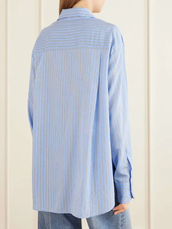 THE FRANKIE SHOP Peri Oversized Shell Shirt