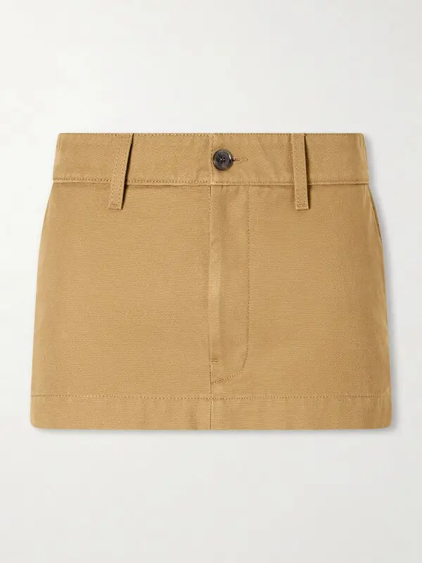 Balenciaga Cotton Cargo Mini Skirt