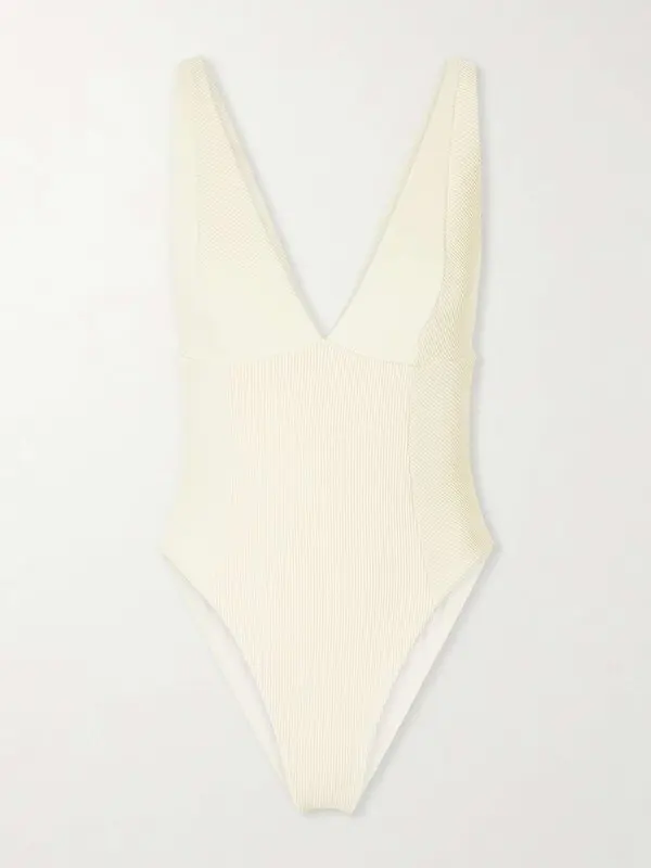 HAIGHT. Raquel Ribbed Swimsuit
