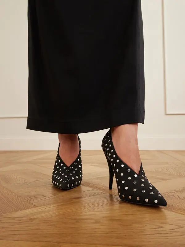 Stella McCartney Plateau 105 Studded Pumps