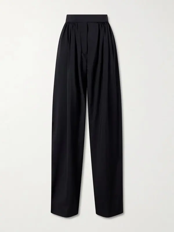 Sportmax Wool Wide-leg Trousers