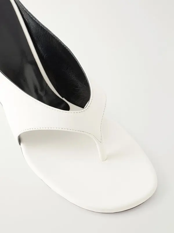 JUDE Yaga Leather Wedge Sandals