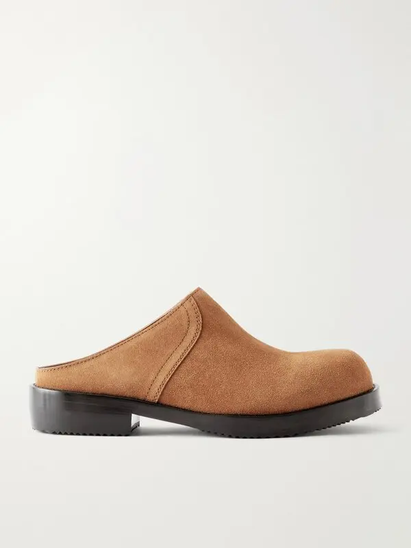 Dries Van Noten Suede Mules