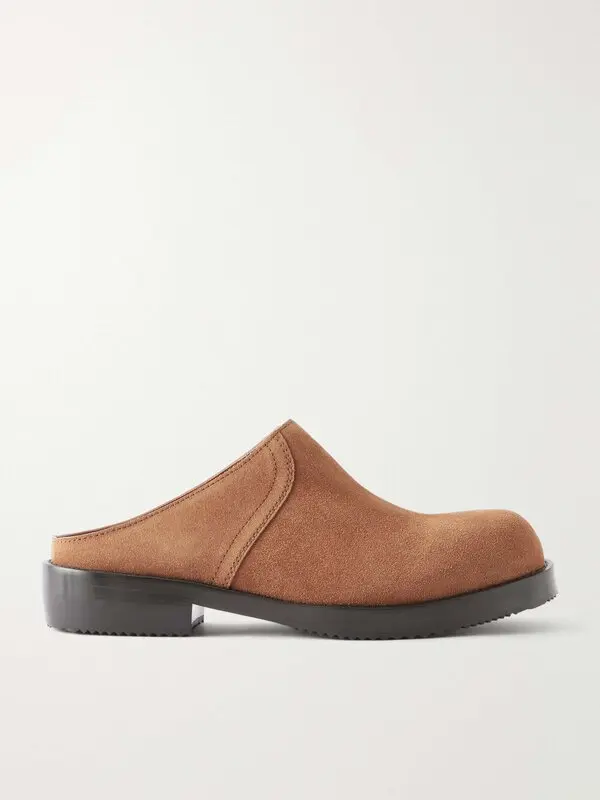 Dries Van Noten Suede Mules