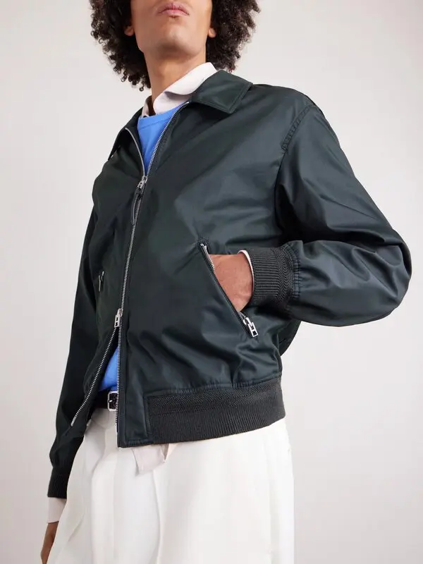 TOM FORD Cotton-blend Twill Blouson Jacket