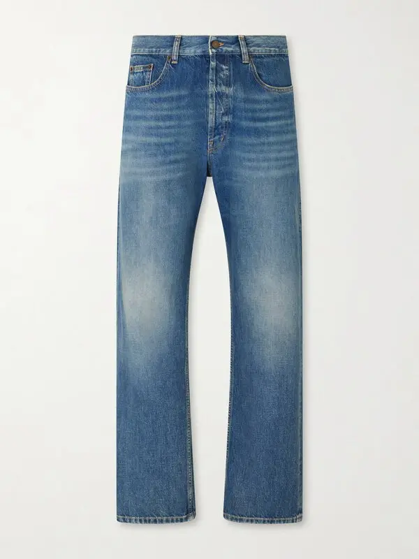 Saint Laurent Straight-leg Jeans - Blue