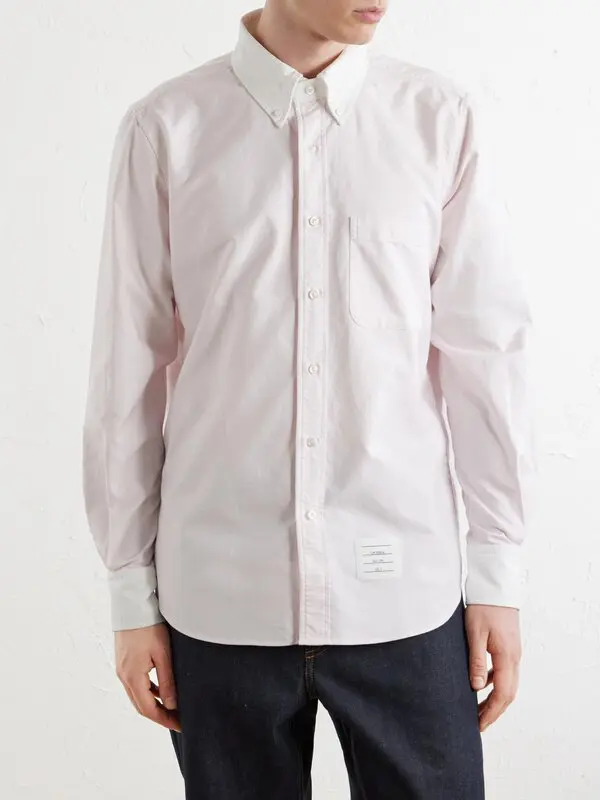 Thom Browne Striped Cotton Shirt