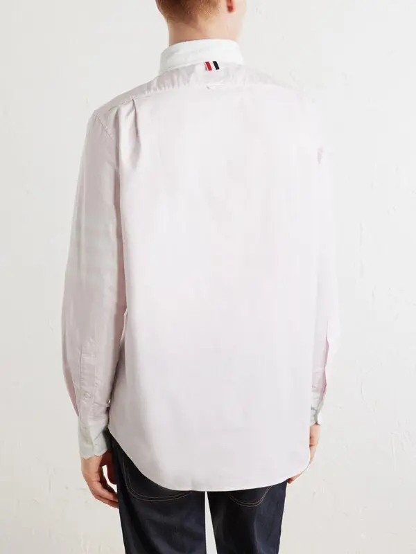 Thom Browne Striped Cotton Shirt