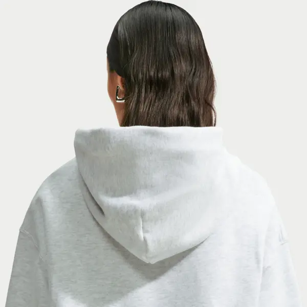 Nike Studio Fleece Oversized Cropped Hoodie