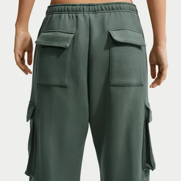 Nike Studio Fleece Medium Weight Oversized High-rise Cargo Pants