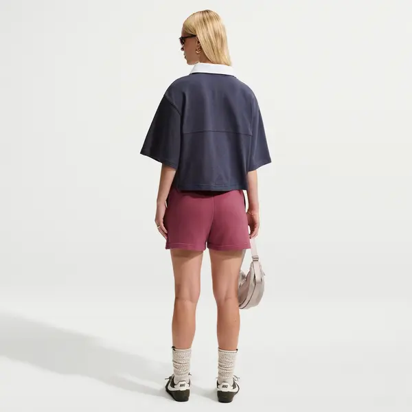 Nike Studio Fleece Lightweight Mid-rise Shorts