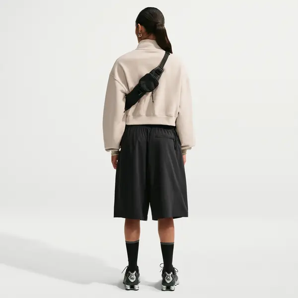 Nike Studio Fleece Cropped 1/4-zip Top