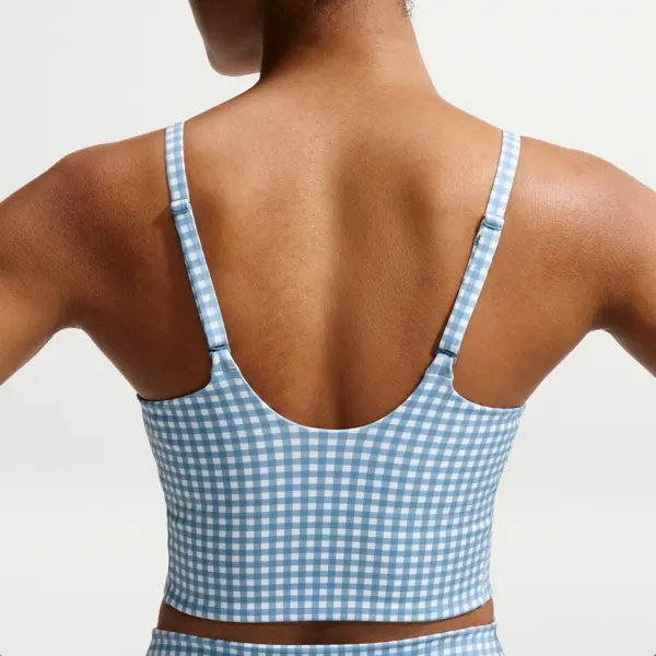 Nike One Light-support Padded Longline Sports Bra