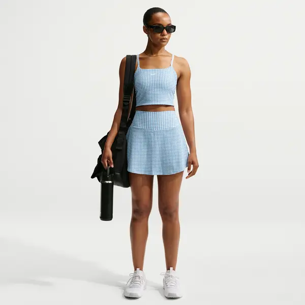 Nike Dri-fit High-waisted 2-in-1 Skort - Blue