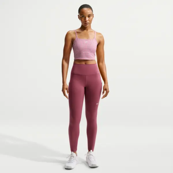 Nike One Light-support Padded Longline Sports Bra