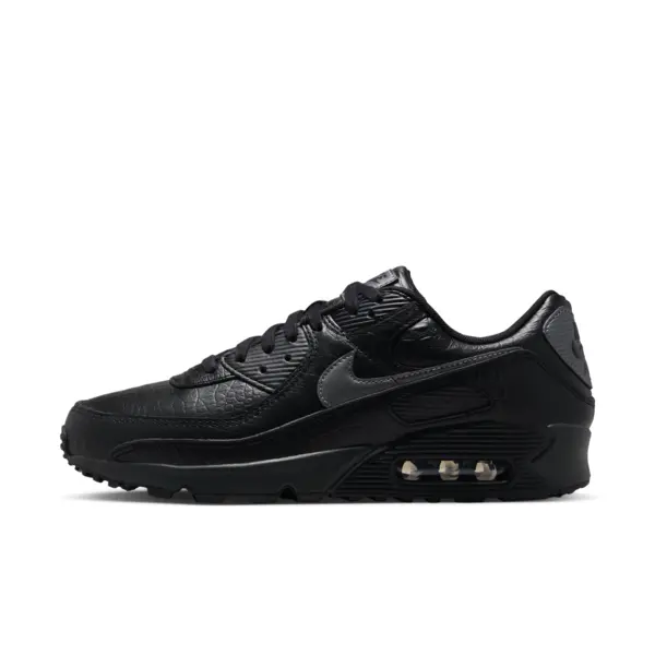 Nike Max 90 Premium Athletic Shoes - Black
