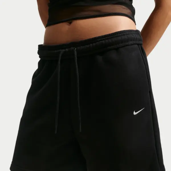 Nike Studio Fleece Oversized High-rise Cargo Pants