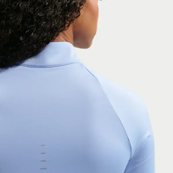 Nike Swift Dri-fit Uv 1/4-zip Running Top