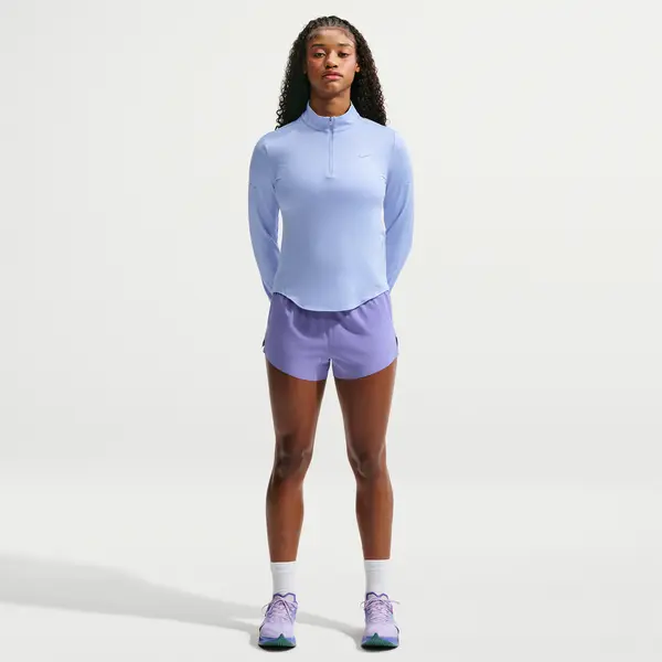 Nike Swift Dri-fit Uv 1/4-zip Running Top