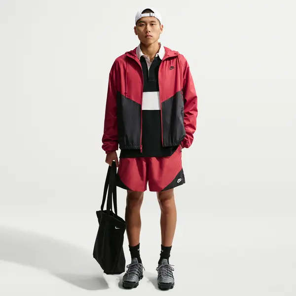 Nike Windrunner Lightweight Woven Shorts - Red