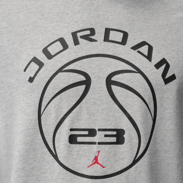 JORDAN Sport Dri-fit Graphic T-shirt - Grey