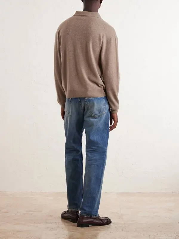 Saint Laurent Wool Polo Sweater