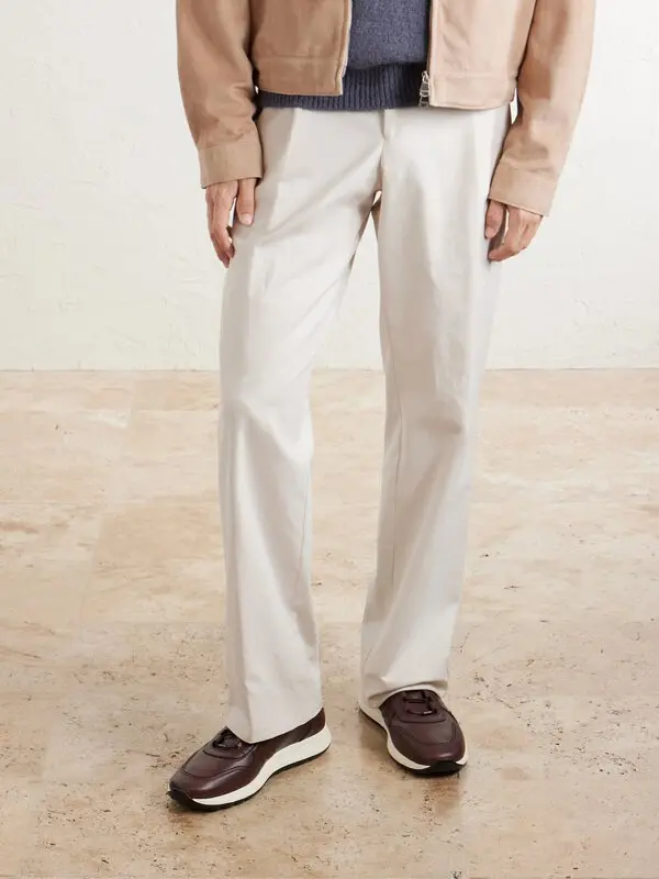 TOD'S Paneled Leather Sneakers