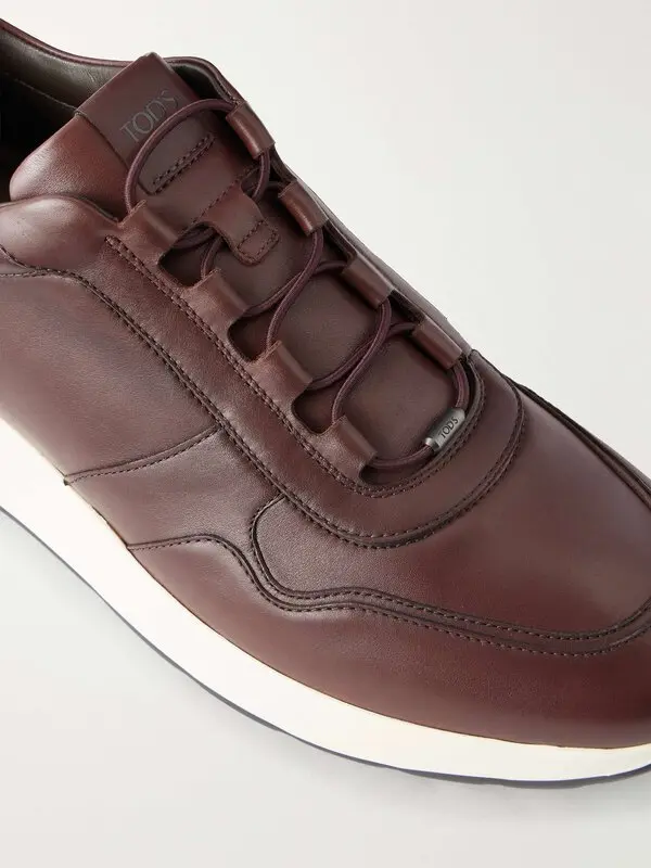 TOD'S Paneled Leather Sneakers