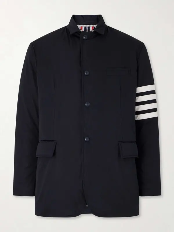 Thom Browne Striped Shell Down Jacket