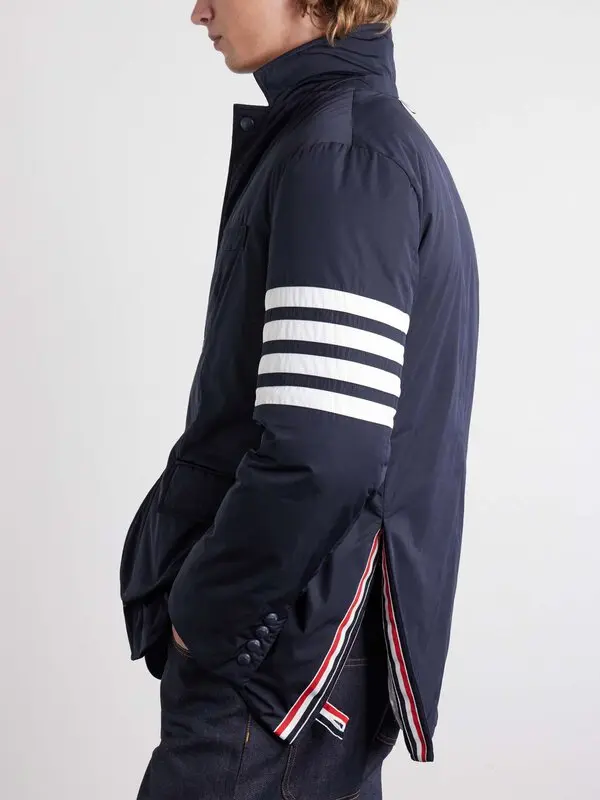 Thom Browne Striped Shell Down Jacket