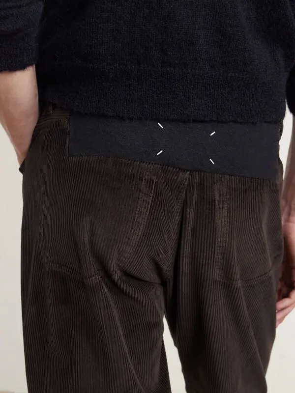 MAISON MARGIELA Straight-leg Cotton-corduroy Trousers