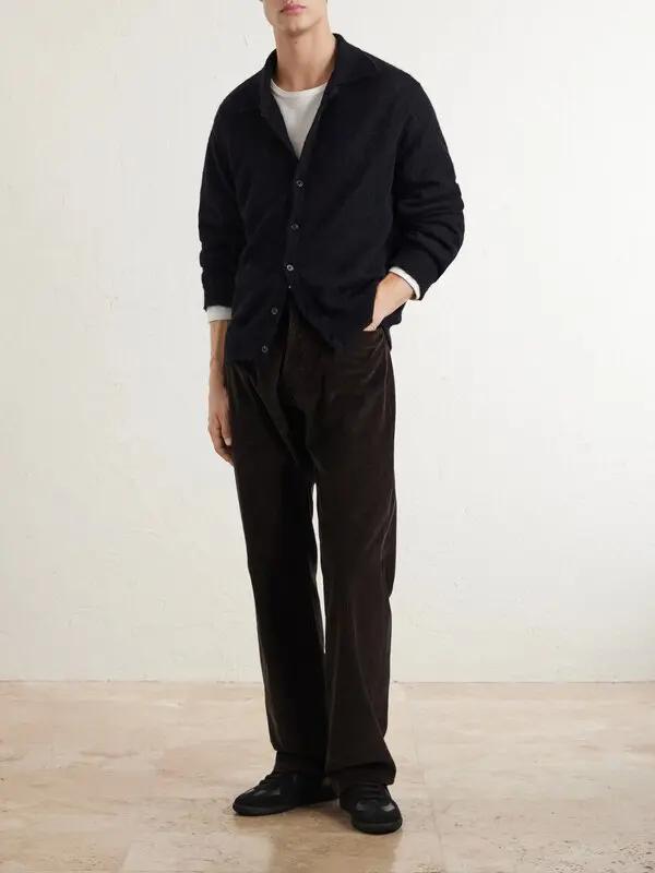MAISON MARGIELA Straight-leg Cotton-corduroy Trousers