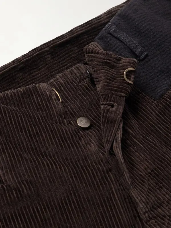 MAISON MARGIELA Straight-leg Cotton-corduroy Trousers