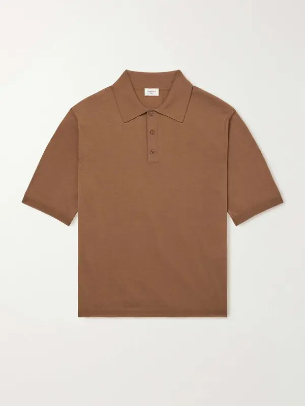 Saint Laurent Wool Polo Shirt