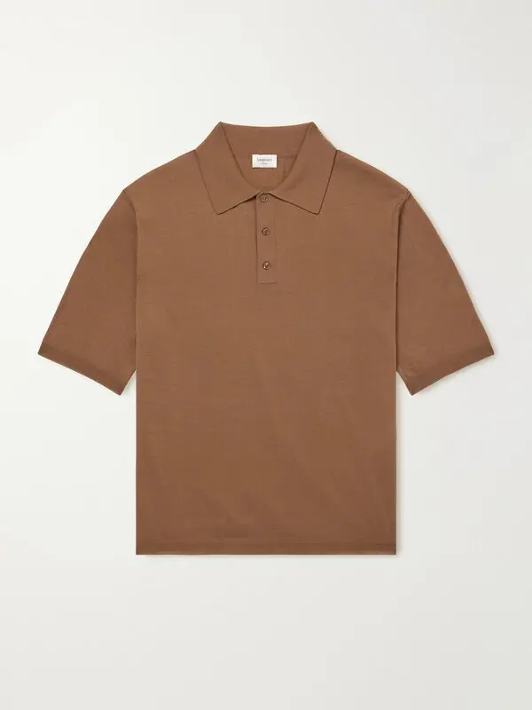 Saint Laurent Wool Polo Shirt