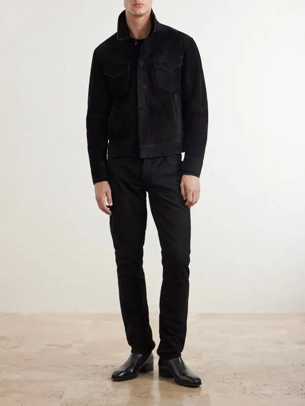 TOM FORD Slim-fit Suede Jacket