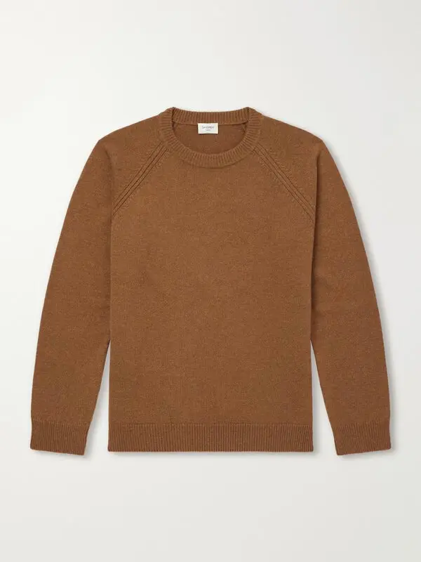 Saint Laurent Cashmere Sweater - Brown