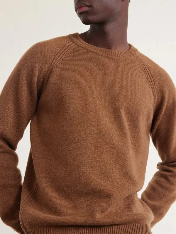 Saint Laurent Cashmere Sweater - Brown