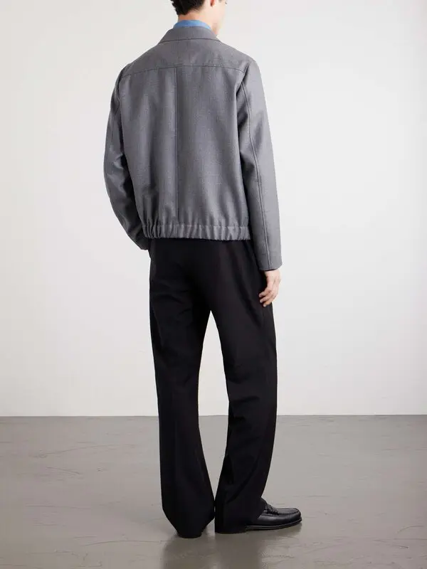 SLOWEAR Montedoro Il Primo Wool-canvas Bomber Jacket