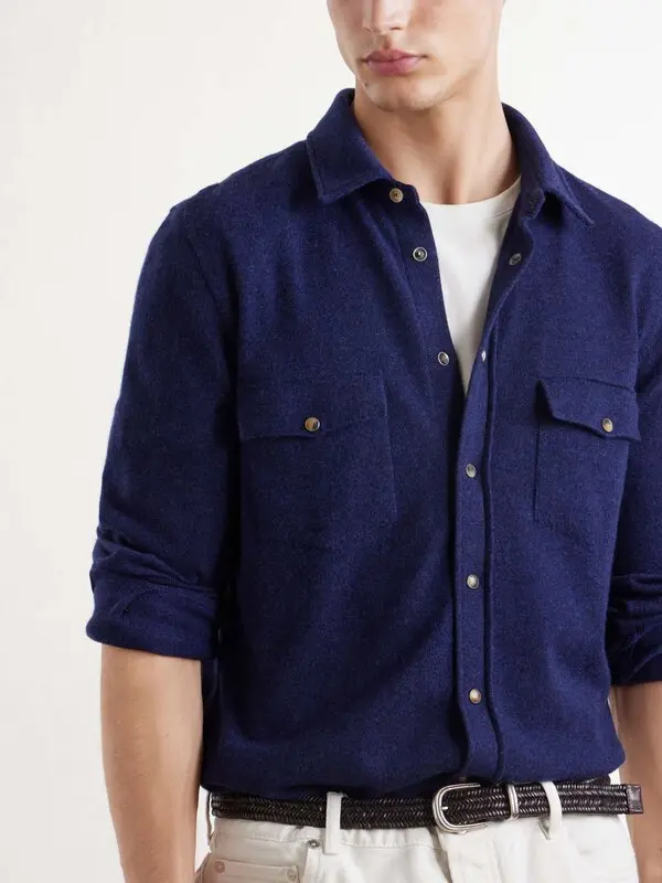 Brunello Cucinelli Cashmere Shirt