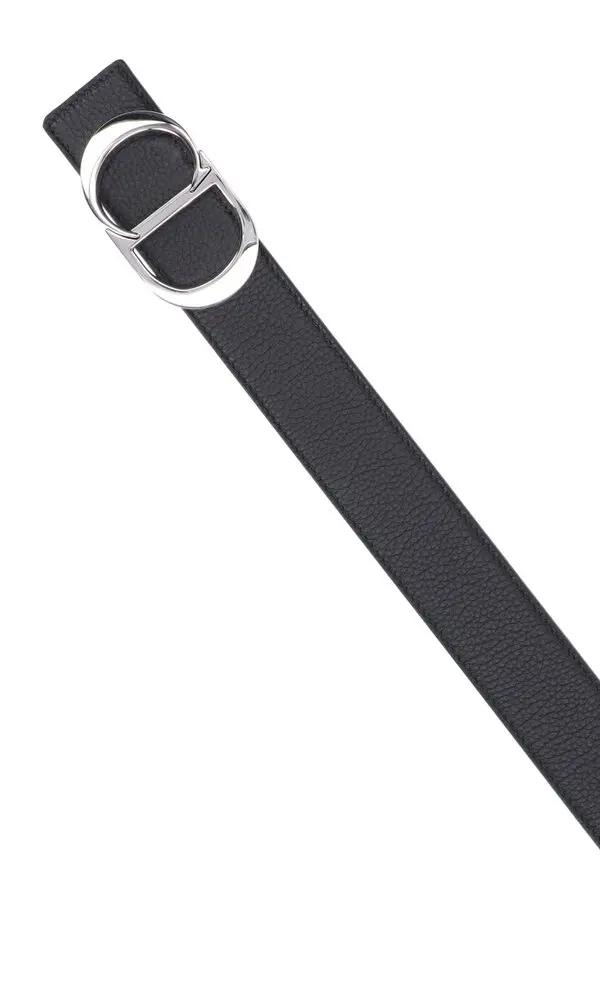 Dior Logo Plaque Buckle Belt