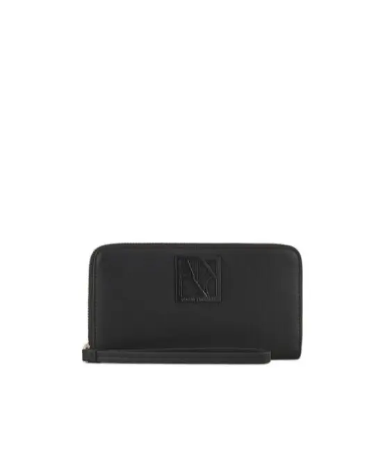 Armani Exchange Logo-plaque Zip-up Purse