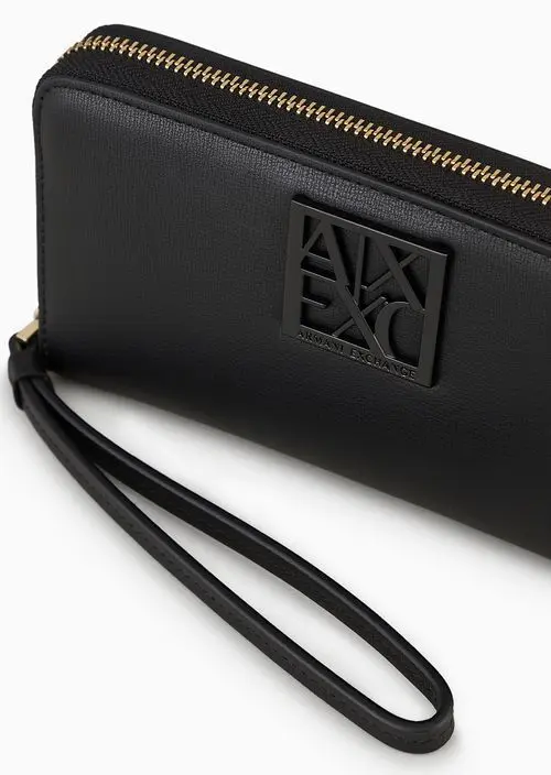 Armani Exchange Logo-plaque Zip-up Purse