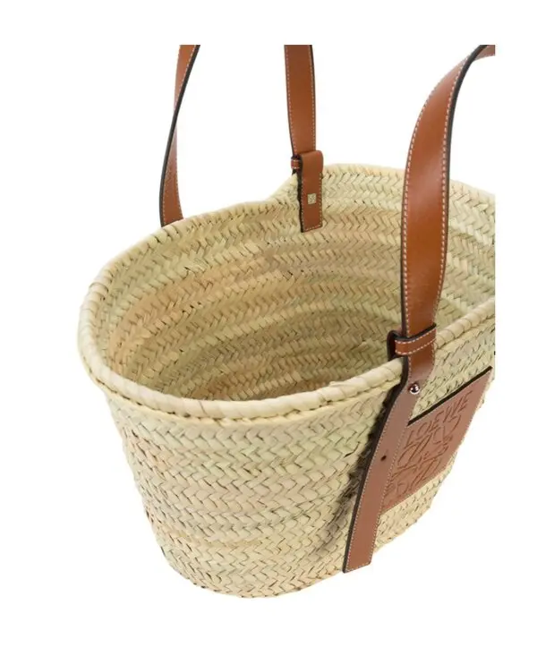 Loewe Logo Patch Basket Bag
