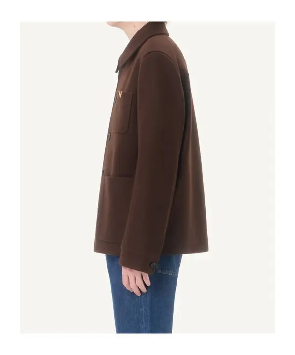 Valentino Garavani Wool Jacket With Vgold