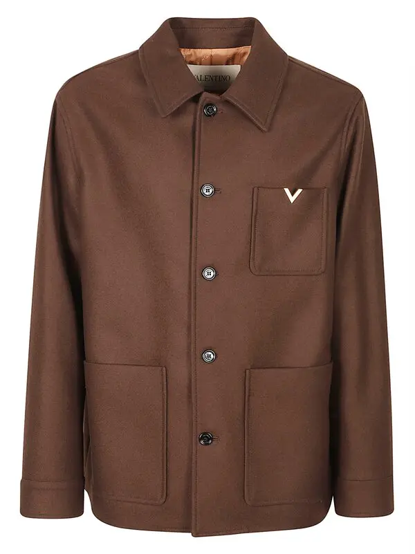 Valentino Garavani Vgold Button-up Jacket