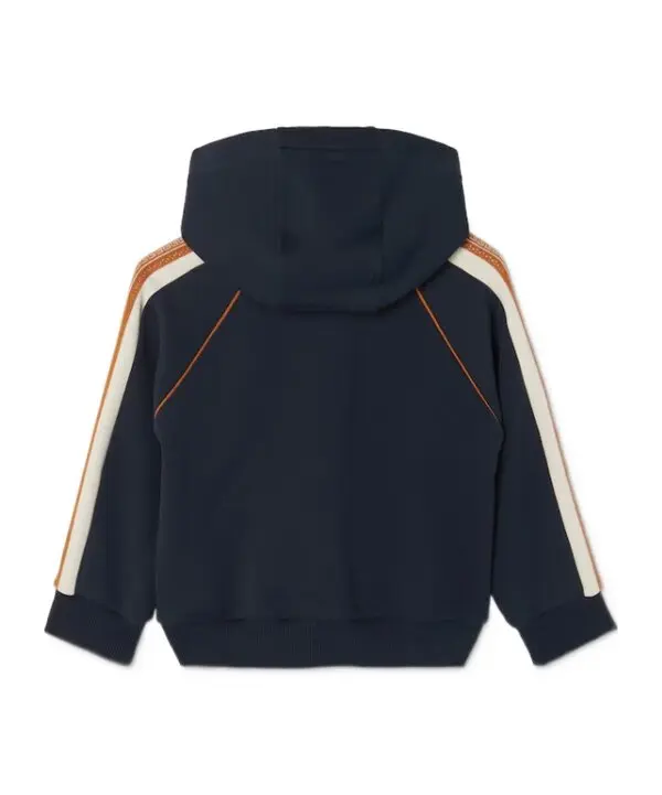 Versace Baby Embroidered-logo Cotton-jersey Zip Hoodie